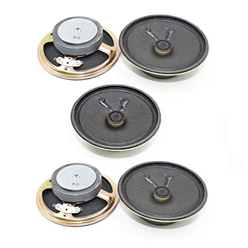 TECHDELIVERS® |Small Mini Speaker| 65mm| Stereo Audio| Speaker ...
