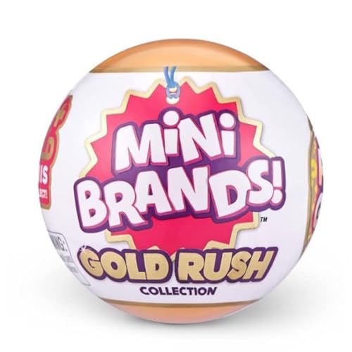 Mini Brands Gold Rush Limited Edition Mystery Capsule Real - Want It All