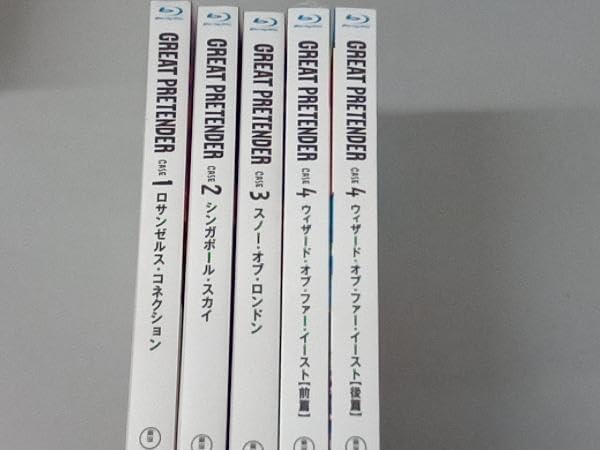 Amazon.co.jp: 【※※※】[全5巻セット]「GREAT PRETENDER」 CASE 1~4(Blu-ray Disc) : パソコン・周辺機器