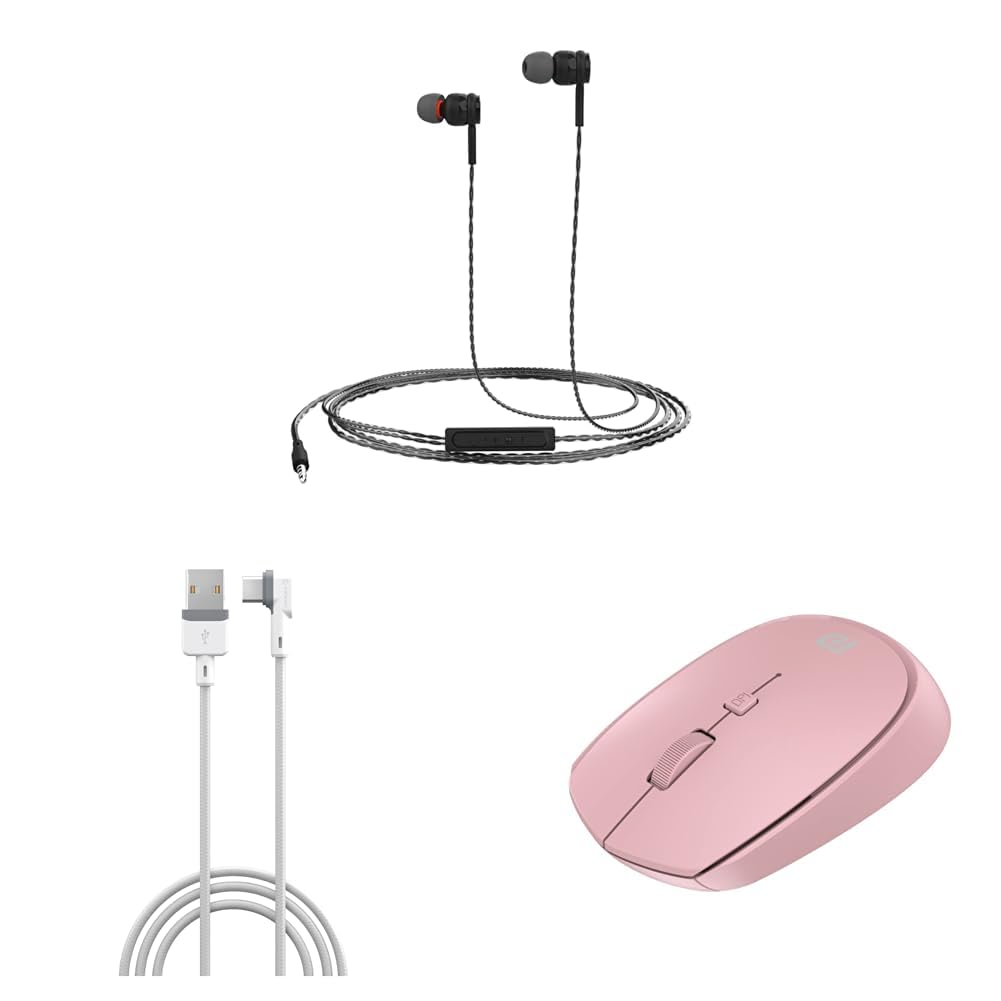 Portronics Conch Gama in-Ear Wired Earphone(Black) Konnect L POR-1403 ...