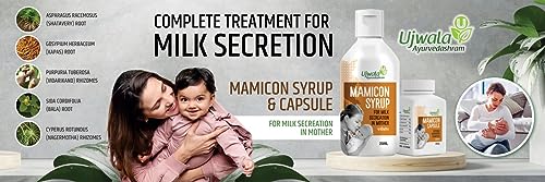 Mamicon Syrup Pack of 2 (200 ml) I For Milk Secretion In Mother I ...