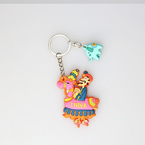 Chumbak PVC Indian Horse Puppet Keychain : Amazon.in: Fashion