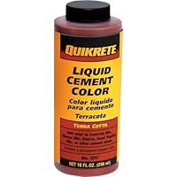 Quikrete Concrete Colorant Bottle, Terracotta, 10 oz | Amazon price ...