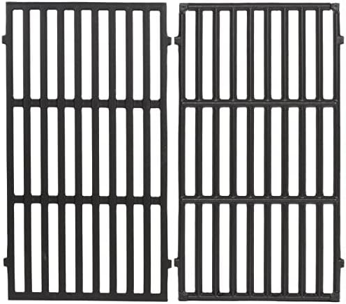 Amazon.com : 7637 Cast Iron Cooking Grates for Weber Spirit 200 E210 E ...