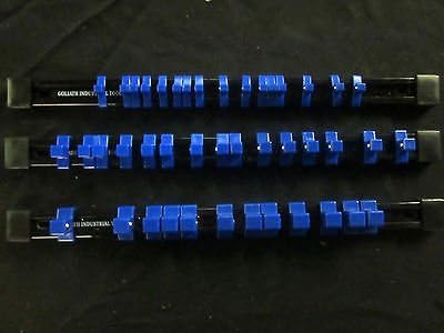 Amazon.com: GOLIATH INDUSTRIAL TOOL Blue 3pc Wall Mount MOUNTABLE Tray ...