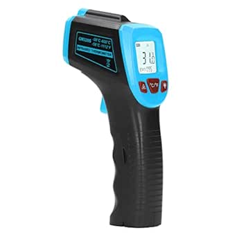Temperature Measuring Gun, Infrared Thermometer Non Contact ABS Housing ...