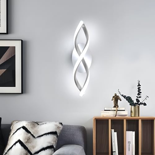 Euroshine LED Wall Lights, 16W Creative Wave Design LED Wall Lighting ...