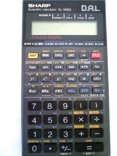 Sharp EL-506G Scientific Calculator Manual: Amazon.com: Books