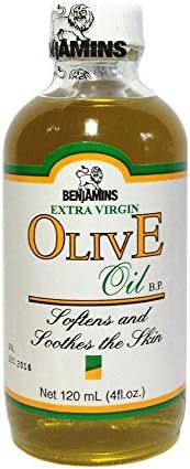 Amazon.com: Benjamins Extra Virgin Olive Oil 4oz (120 ml)(Pack of 2 ...
