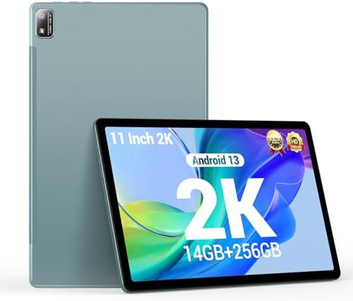 Amazon.com : Android 13 Tablet, 11 Inch, 6+8GB (Expanded) RAM 256GB ROM ...