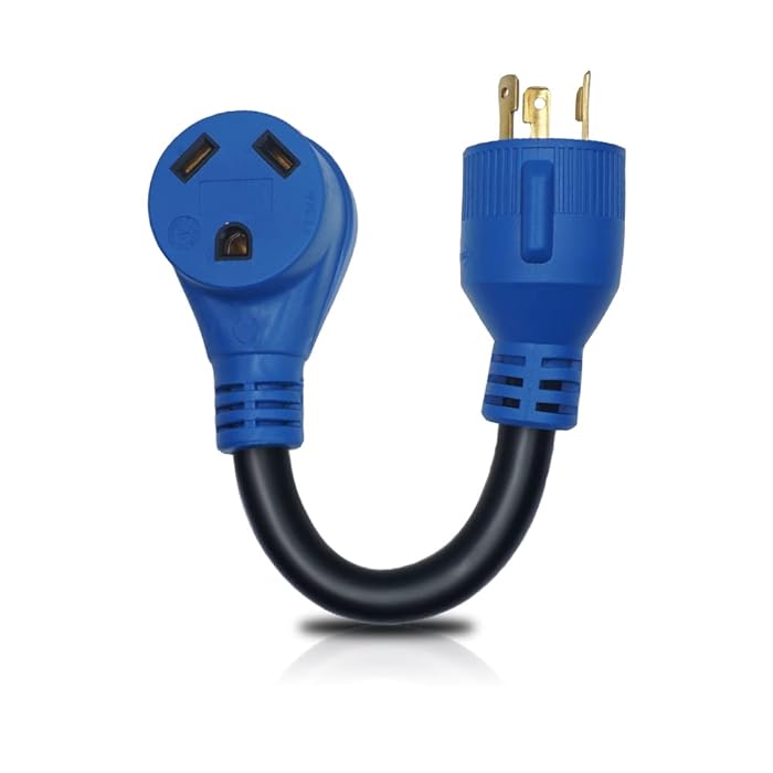 Buy Triumilynn 30 Amp Generator Adapter Cord 3 Prong NEMA L5-30P Male ...