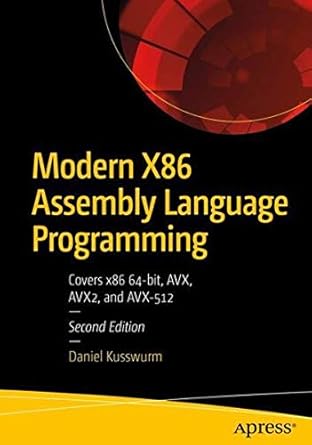 Buy Modern X86 Assembly Language Programming Book Online at Low Prices in India | Modern X86 ...