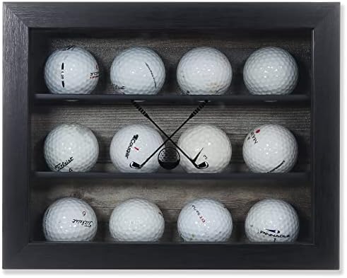 Amazon.com: Lawrence Frames 8x10 Golf Ball Shadow Box Display Case ...
