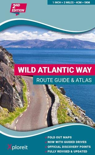 Wild Atlantic Way Route Guide & Atlas: The essential guide to driving ...
