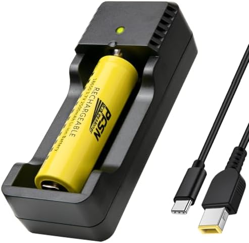 10W USB 18650 Battery Charger - PFSN Universal Intelligent Fast Lithium ...