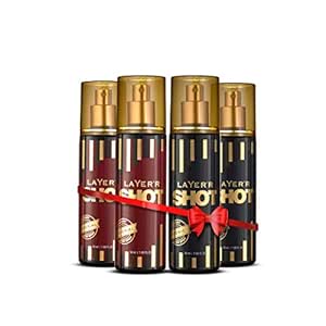 Buy Layer'r Shot Fragrant Body Spray For Men | Gold Imperial (130ml x2 ...