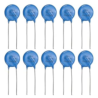 Fielect 10Pcs Voltage Dependent Resistors AC 175V 14D271K/F7.5 Radial ...