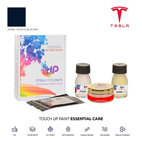 Tesla Farbcode und Lackstift Übersicht - Teslawissen