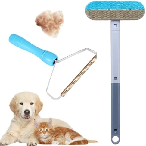 Amazon.com: Carpet Rake for Pet Hair Removal (3 Pack), Dog Cat Fur ...