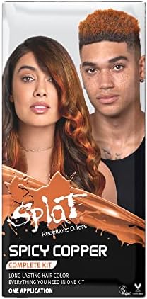 Amazon.com : Splat Semi permanent Hair Color Kit inLightening Bleach ...