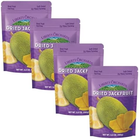 Amazon.com: Liberty Orchard Organic Dried Jackfruit - Naturally Sweet ...