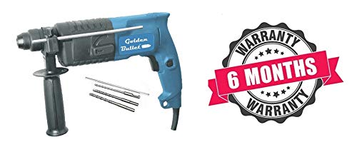 GOLDEN BULLET 20mm Rotary Hammer Drill Machine Blue RH 2-20 with 3 pcs ...