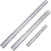 Amazon.com: eBoot Stainless Steel Ruler Metal Ruler with Conversion ...