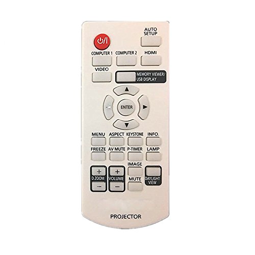 General Replacement Remote Control Fit for Panasonic Projector PT-LB20 ...