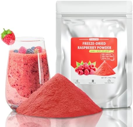 Amazon.com: Fraunitsh Raspberry Powder 3.52oz | Freeze Dried ...