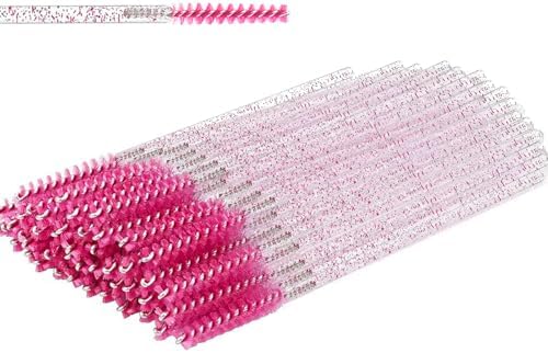 Amazon.com: Corconess Skinny Mascara Wands 50pcs Mini Eyelash Brushes ...