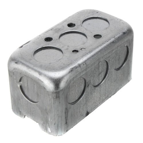 Crouse-Hinds TP604 Steel 1-Gang Utility Box 4 Inch x 2-1/8 Inch x 2-1/8 ...