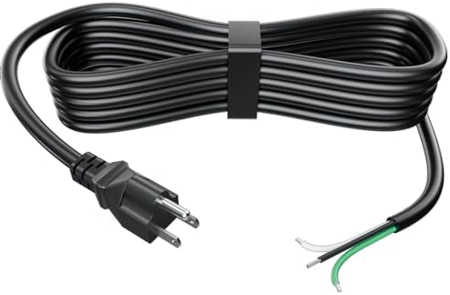 Amazon.com: Pinfox 6ft 12 Gauge 3 Prong Heavy Duty Replacement Power ...