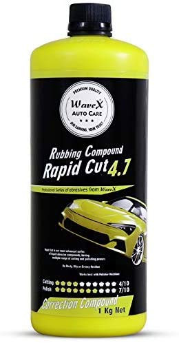 Wavex Rubbing Compound Rapid Cut 4.7 (Cut 4/10,Polish 7/10) Medium Cut ...