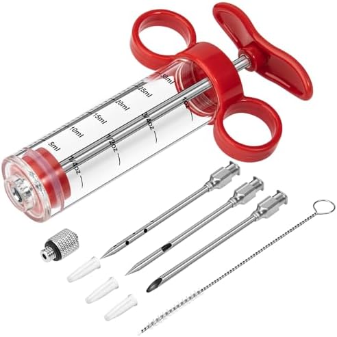 Amazon.com: Meat Injector Syringe, 1-oz Plastic Marinade Turkey ...