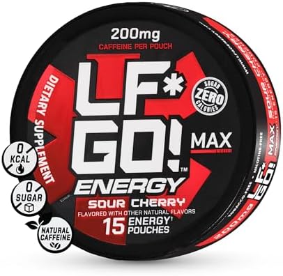 Amazon.com : LF*GO! Energy Pouches | Caffeine Pouches | 6 Essential ...