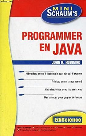 Amazon.com: Programmer en Java: 9782100065127: John R. Hubbard: Books