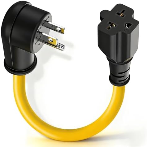 Amazon.com: Heavy Duty Extender Cable 20 Amp,12AWG Heavy-Duty Extension ...