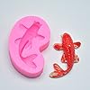 Amazon.com: Small Size Koi Fish Fondant Mold (2.5"x1.4")- MoldFun Carp ...