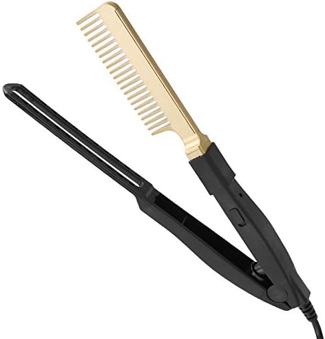 Amazon.com : Hot Comb Hair Straightener, Wet & Dry Use Electric Heating ...