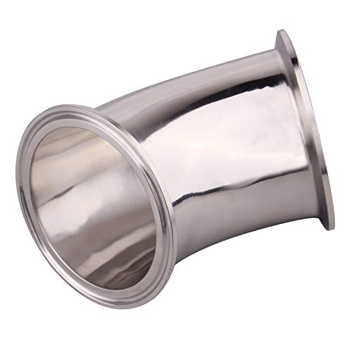 Snapklik.com : DERNORD 45 Degree Elbow 3 Inch Tube OD Stainless Steel ...