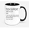 Amazon.com: Tech Support Definition Mug-Funny IT Computer Geek Nerd ...