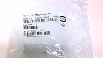 Harting 09140009950 - Set of 2, Power Connector Spacer Module ...