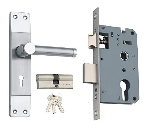Spider Stainless Steel Mortice Cylindrical Small Lock Complete Set (SS ...