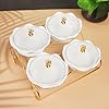 Amazon.com: Creativity Home Candy bowl Ceramic Condiment Bowl with lid ...