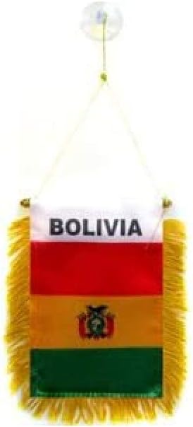 Amazon.com: AZ FLAG Bolivia Mini Banner 6'' x 4'' - Bolivian Pennant 15 ...