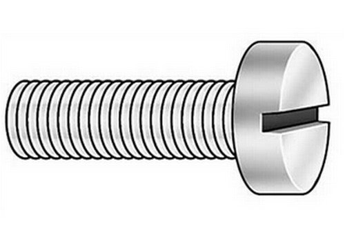 Vented Slotted Fillister Head Machine Screw 18-8 Stainless Steel 10-32 ...