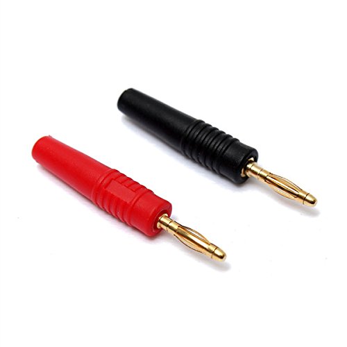 Amazon.com: 2Pcs 2mm Jack Plug Audio Video Multimeter Connectors ...