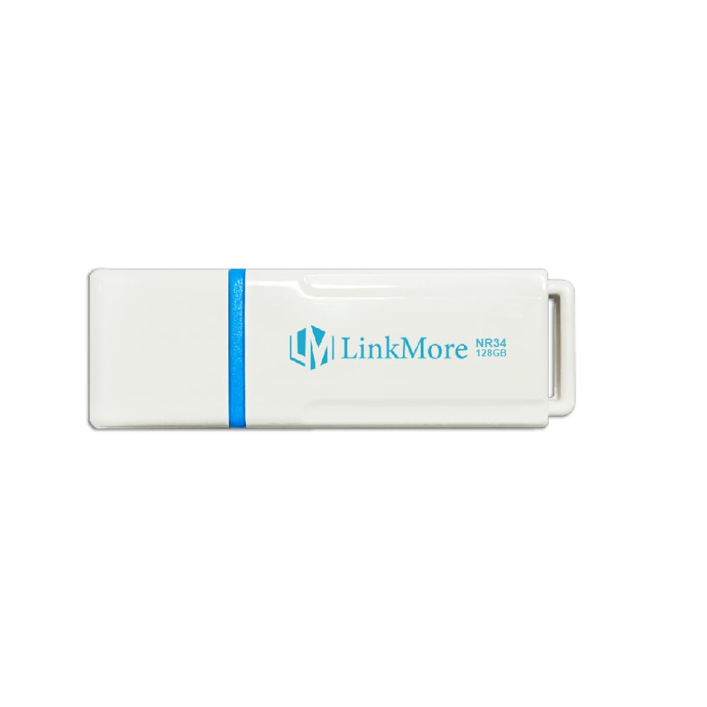 LinkMore NR34 128GB USB 3.1 Flash Drive, Read Speed up to 120MB/s ...