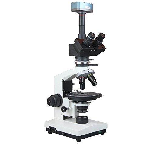 Radical Professional Trinocular Geology Polarizing Microscope W Full ...