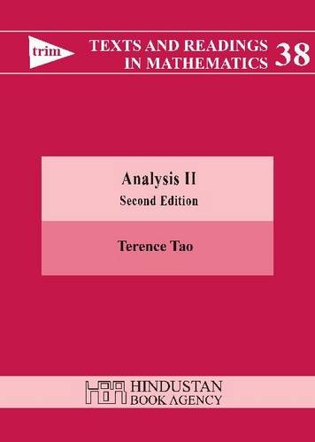 Amazon.com: Analysis II (Texts and Readings in Mathematics ...